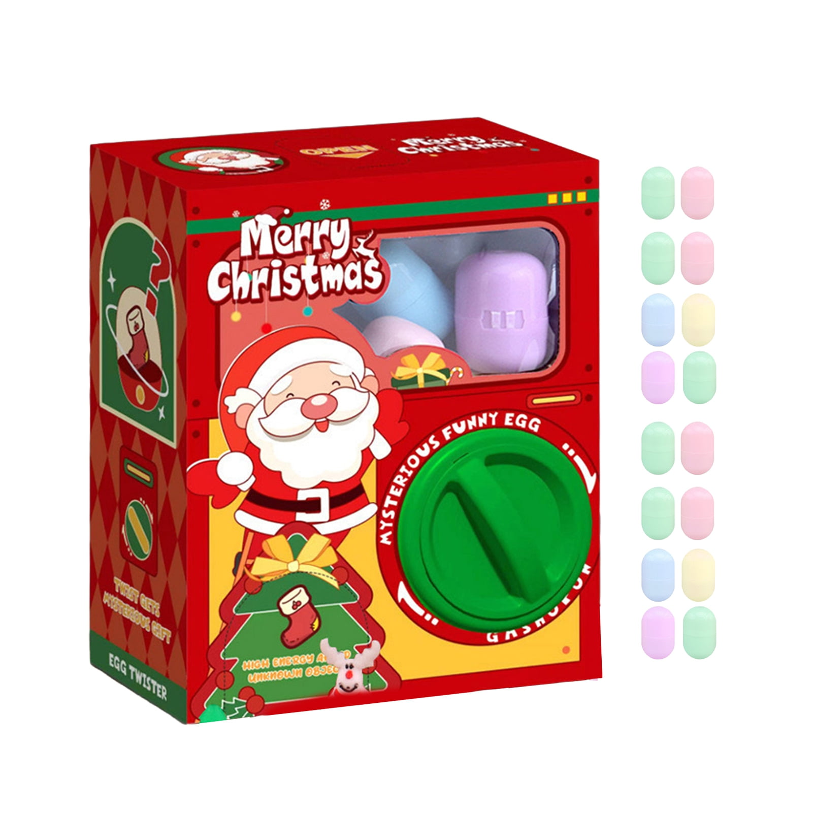 BAELLERT Christmas Claw Machine Set for Kids Creative Egg Grabber Toy ...