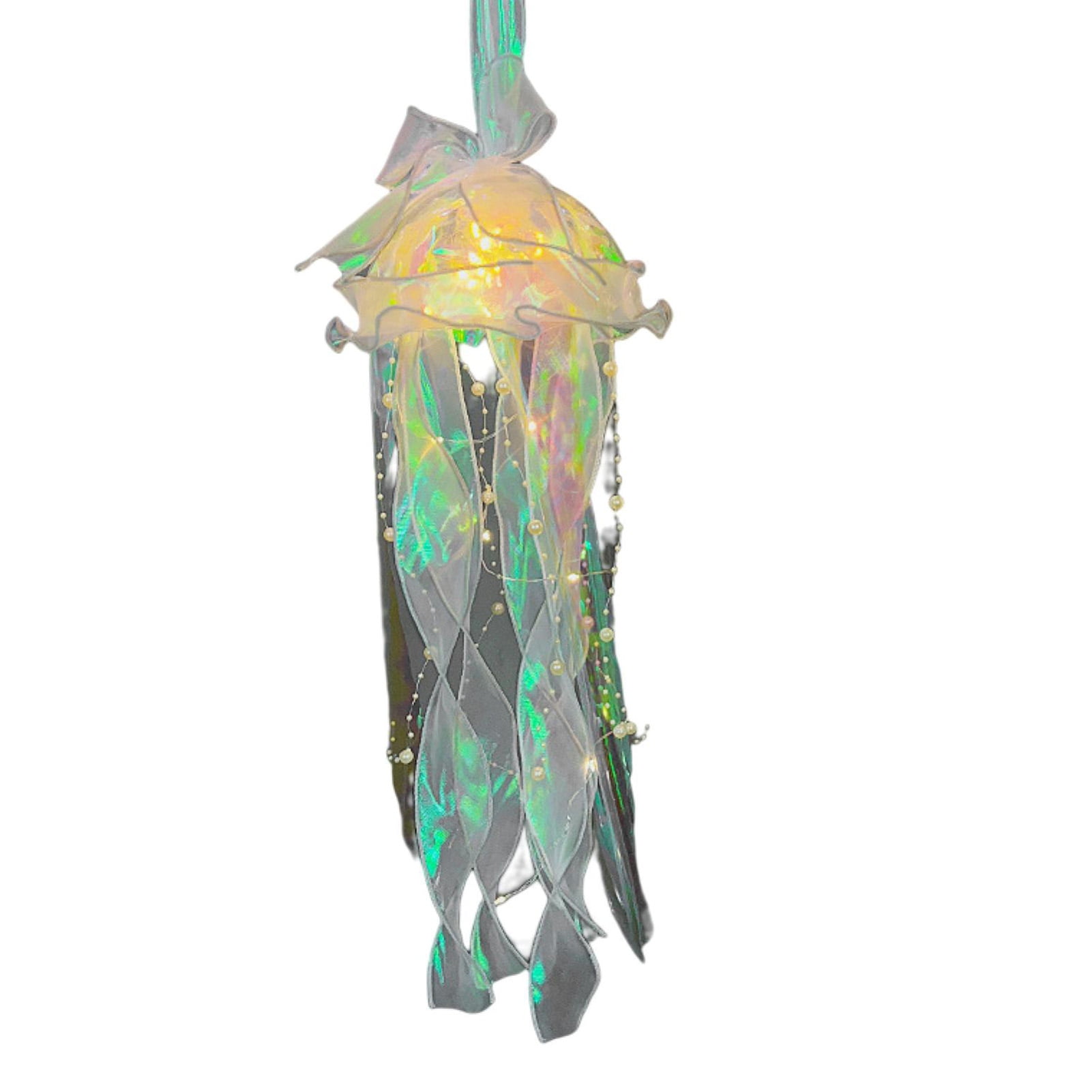 BAELLERT DIY Night Light Shine DIY Jellyfish Shape Multipurpose Glowing ...