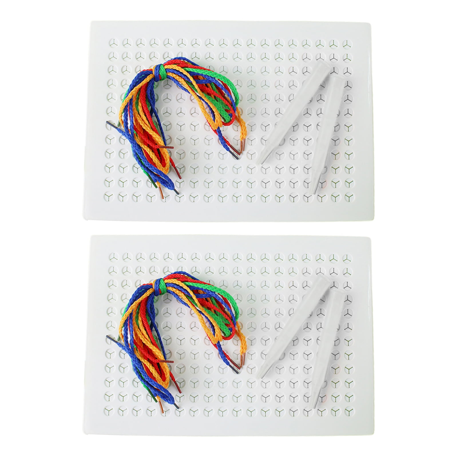 BAELLERT DIY String Braided Drawing Board Christmas Craft Art Threading ...