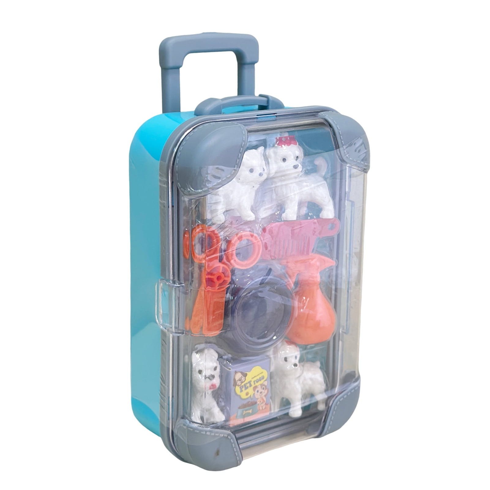 BAELLERT Dollhouse Mini Suitcase Trolley Luggage Handbag Model Candy ...