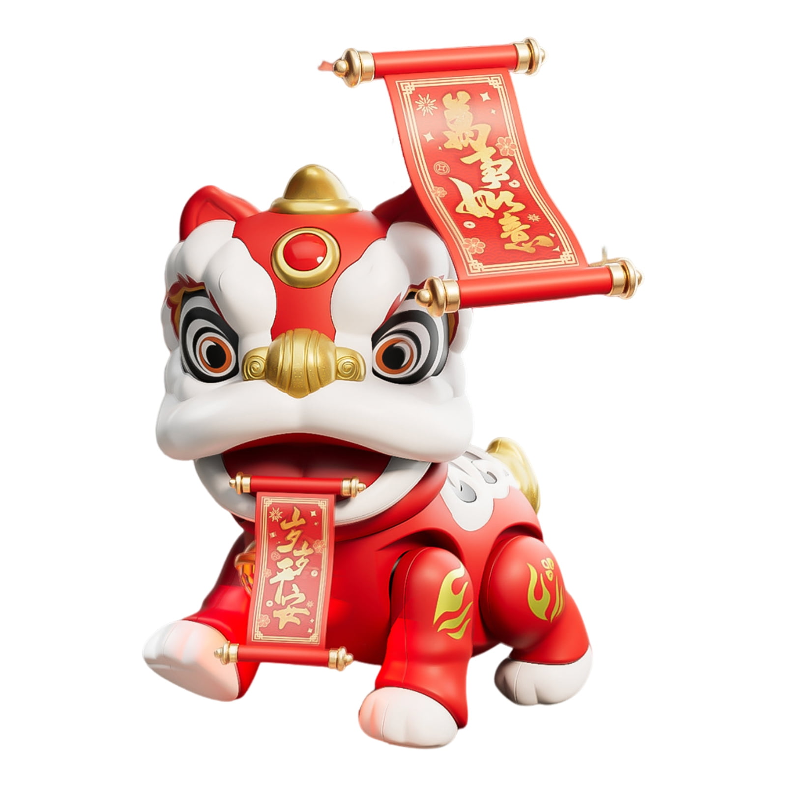 BAELLERT Electric Dancing Lion Toy with 2 Blessing Stickers Kids ...