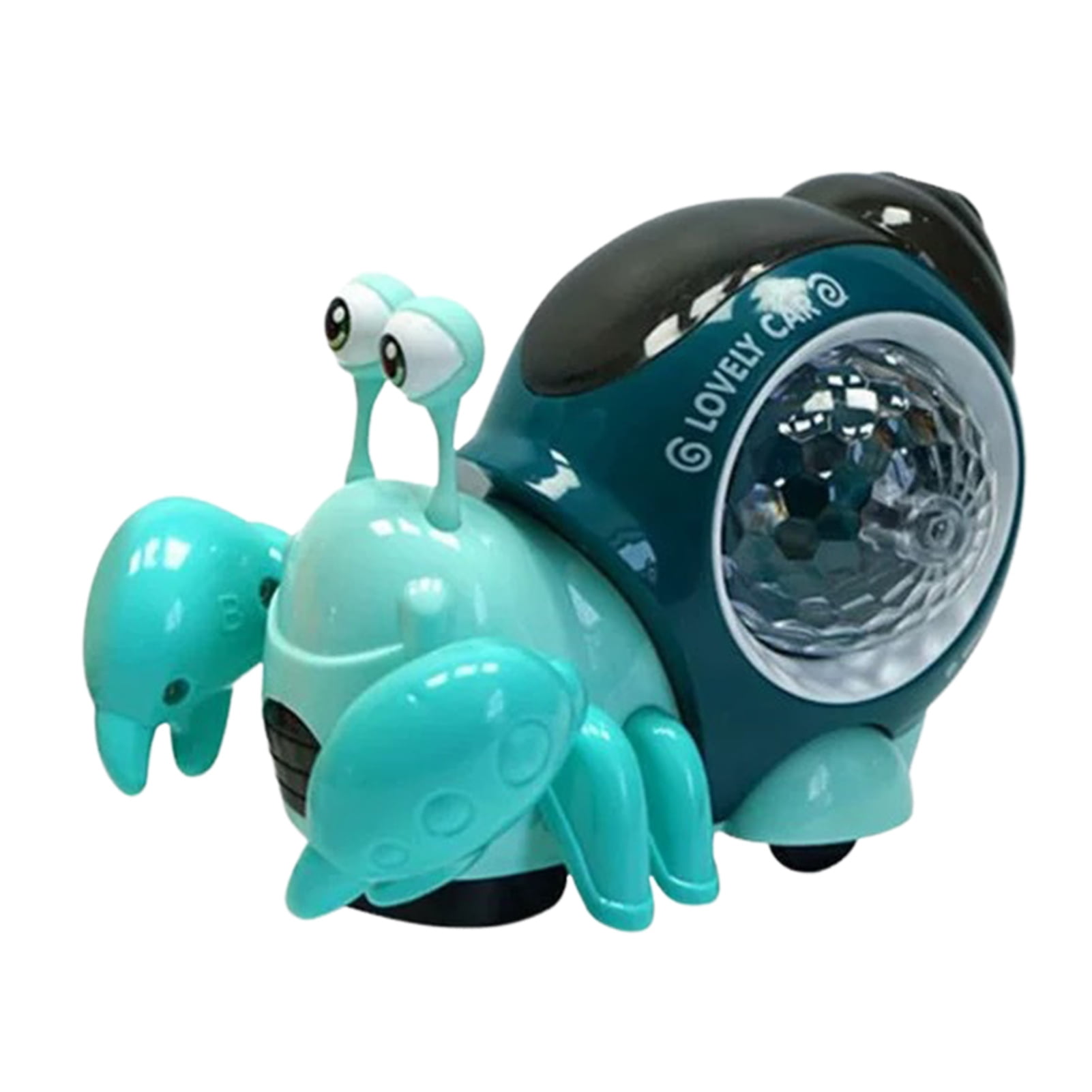 BAELLERT Electric Kids Cartoon Snail Toy with Music Light Auto Obstacle ...