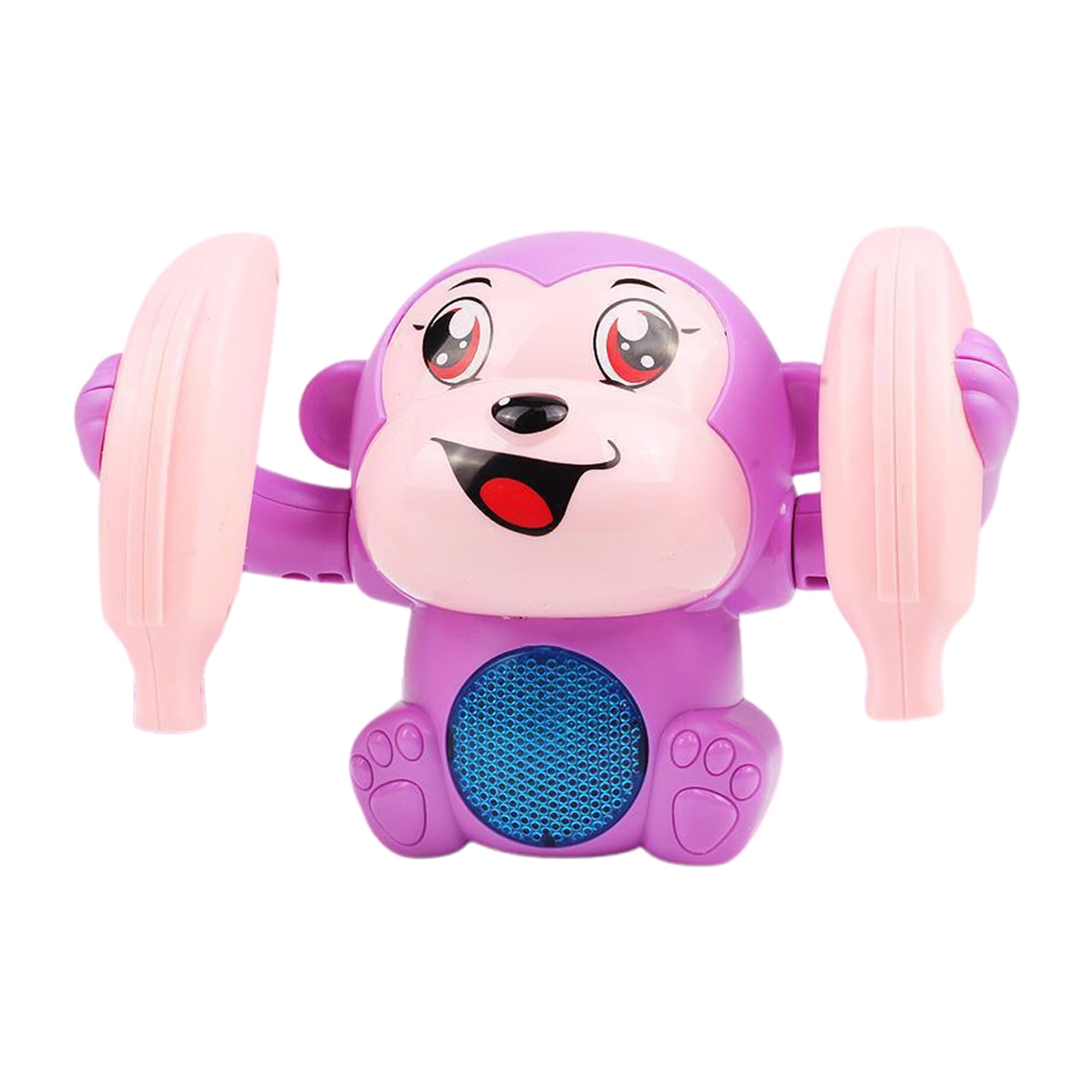 BAELLERT Electric Monkey Crawling Toy with Music LED Light Voice ...