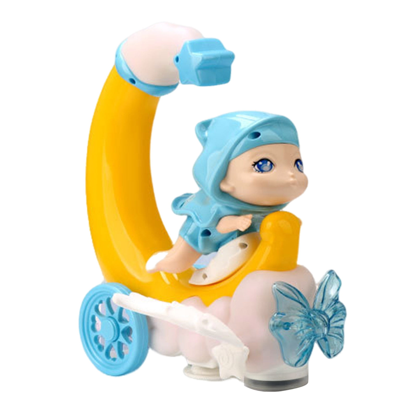 BAELLERT Electric Moon Car Toy with Music Light 360 Degrees Rotation ...