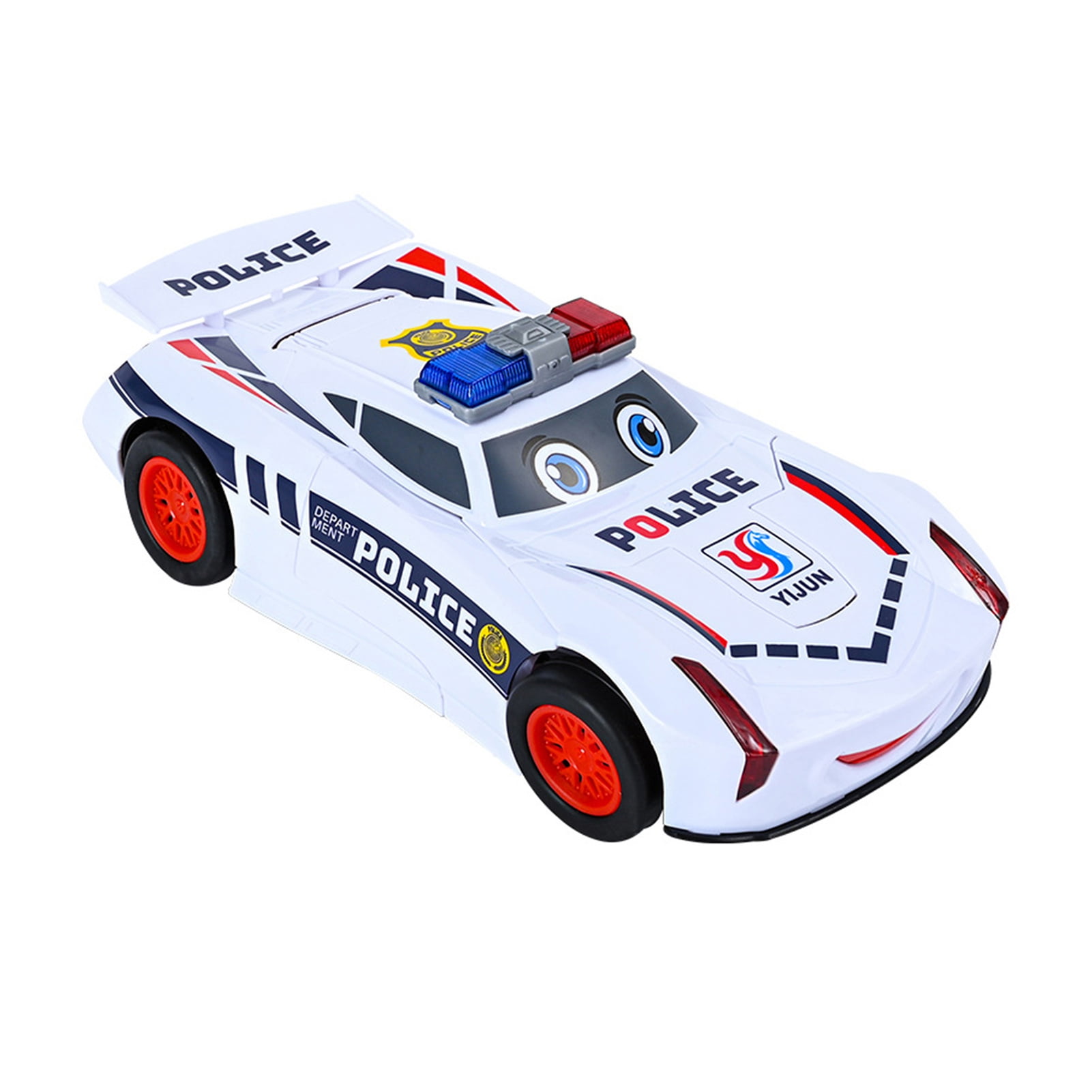 BAELLERT Electric Transforming Robot Car Toy with Music Light Automatic ...