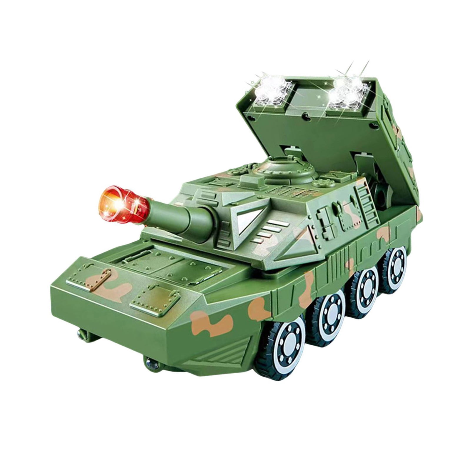 BAELLERT Electric Transforming Robot Car Toy with Music Light Automatic ...