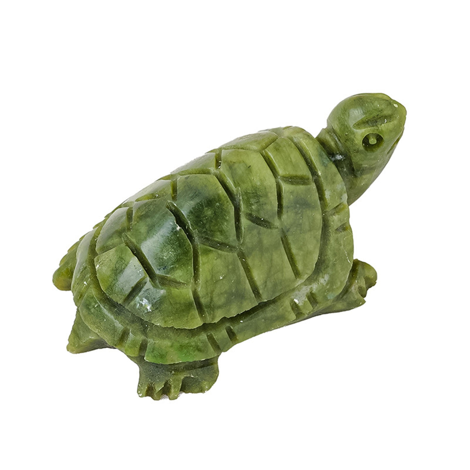 BAELLERT Faux Crystal Turtle Figurine Positive Healing Energy Hand ...