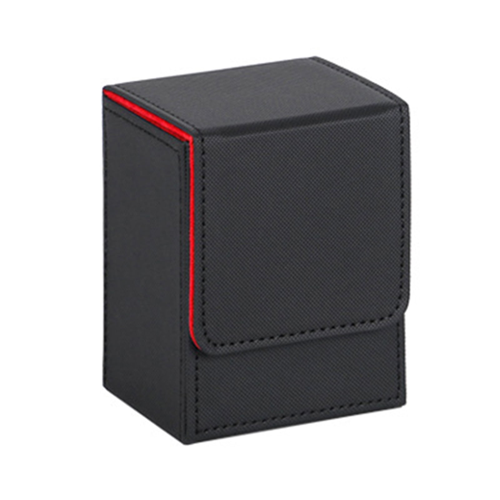 BAELLERT Faux Leather Card Storage Box Magnetic Multifunction TCG ...