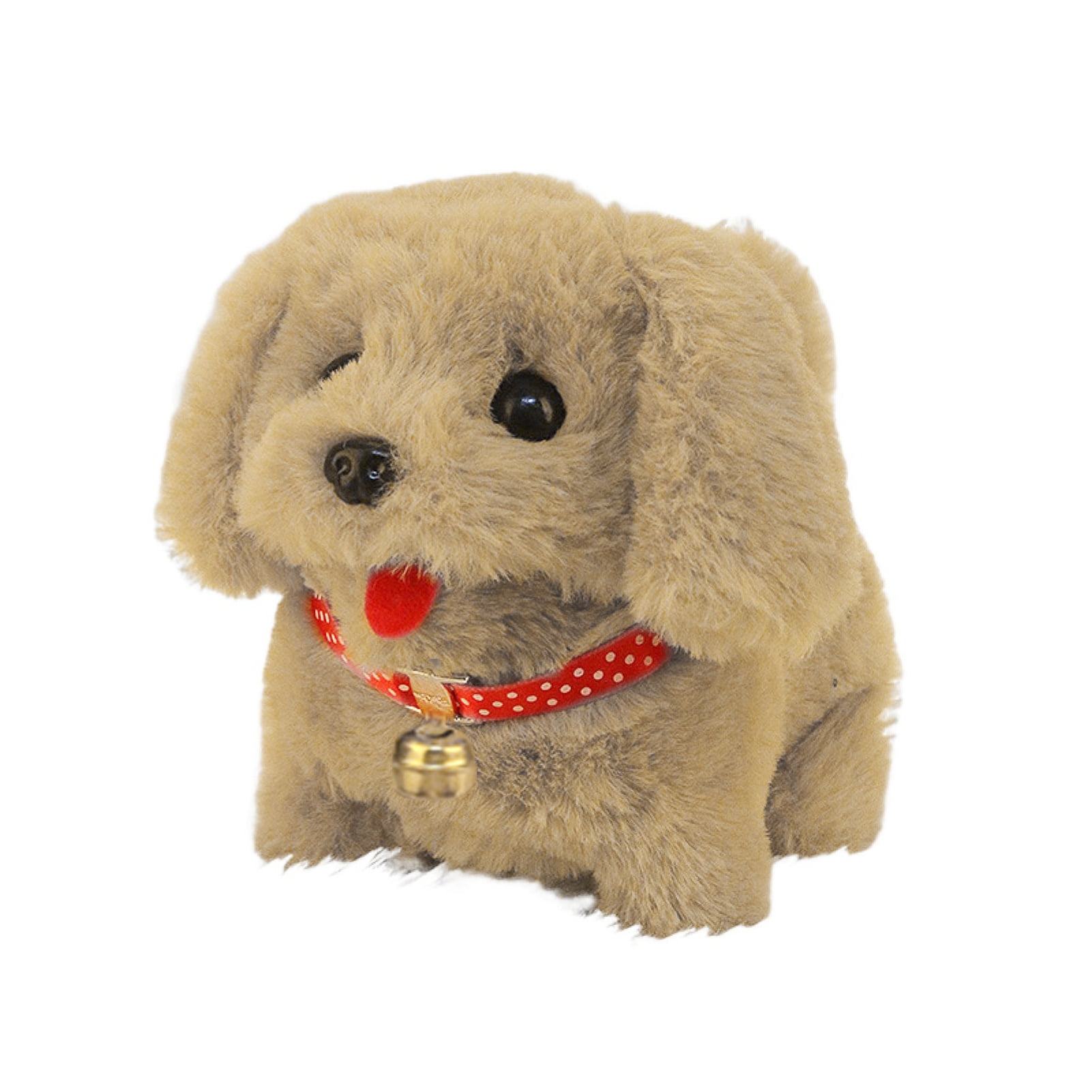 BAELLERT Interactive Plush Toy Puppy Walking Barking Tail Wagging Gift ...