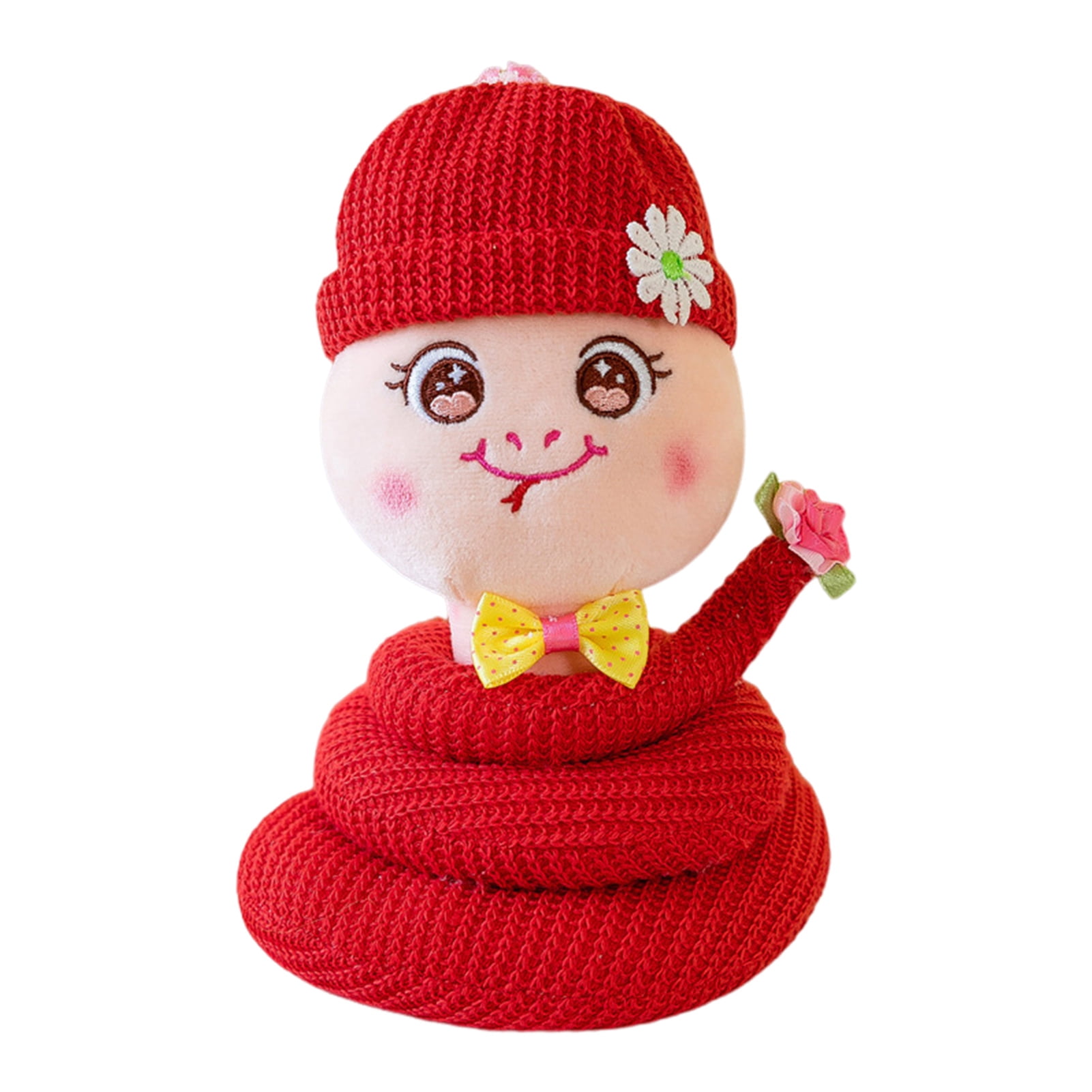 BAELLERT Kawaii Big Eyes Snake Plush Toy Stuffed Animal Dolls Chinese ...