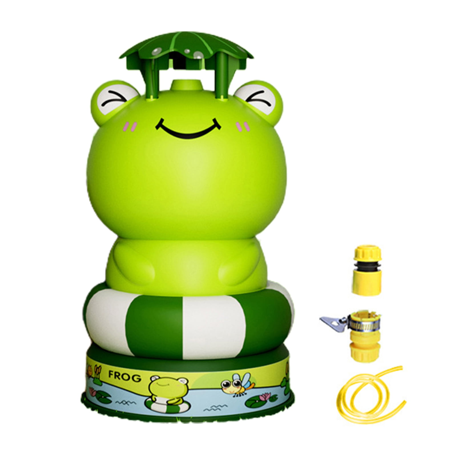 BAELLERT Kids Animal Rocket Sprinkler 360 Degrees Rotation Summer Duck ...