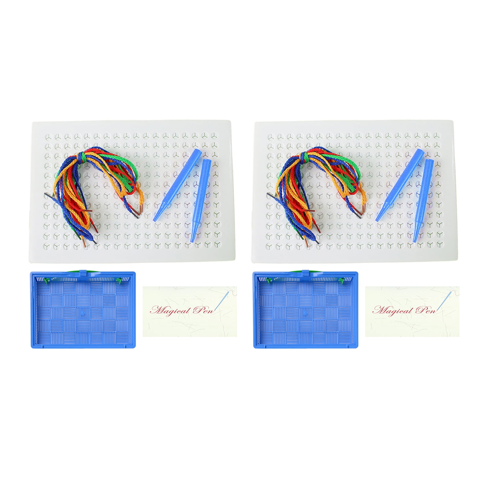 BAELLERT Kids Educational Threading Board Fine Motor Skills Focus ...