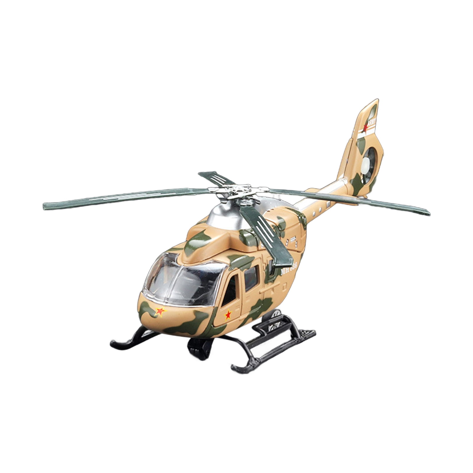 BAELLERT Kids Electric Helicopter Toy with Music Light Realistic Pull ...
