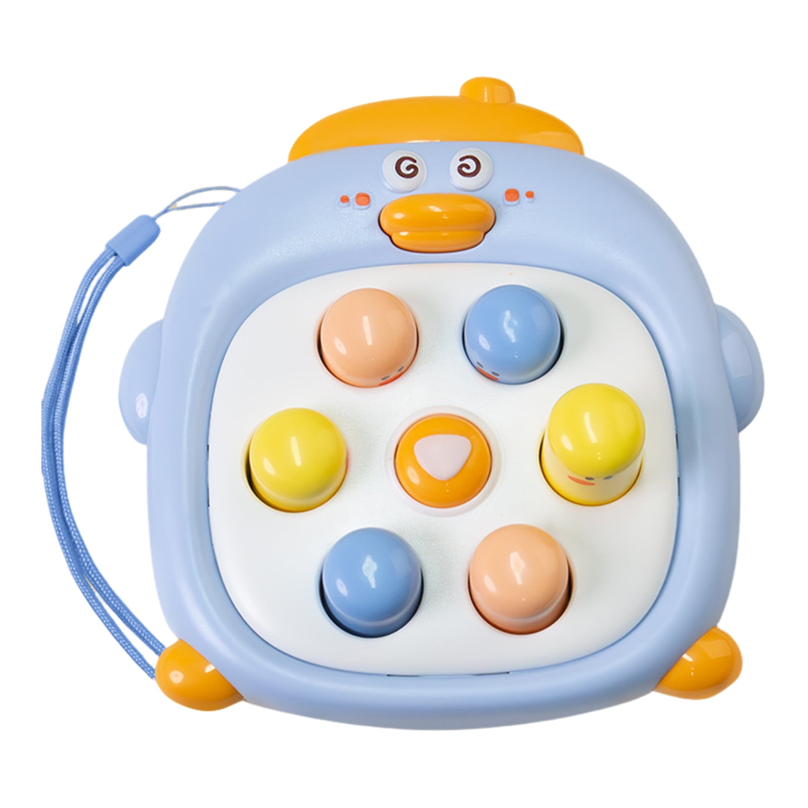 BAELLERT Kids Hitting Mole Toy Cartoon Duck Push Button Handheld Game ...