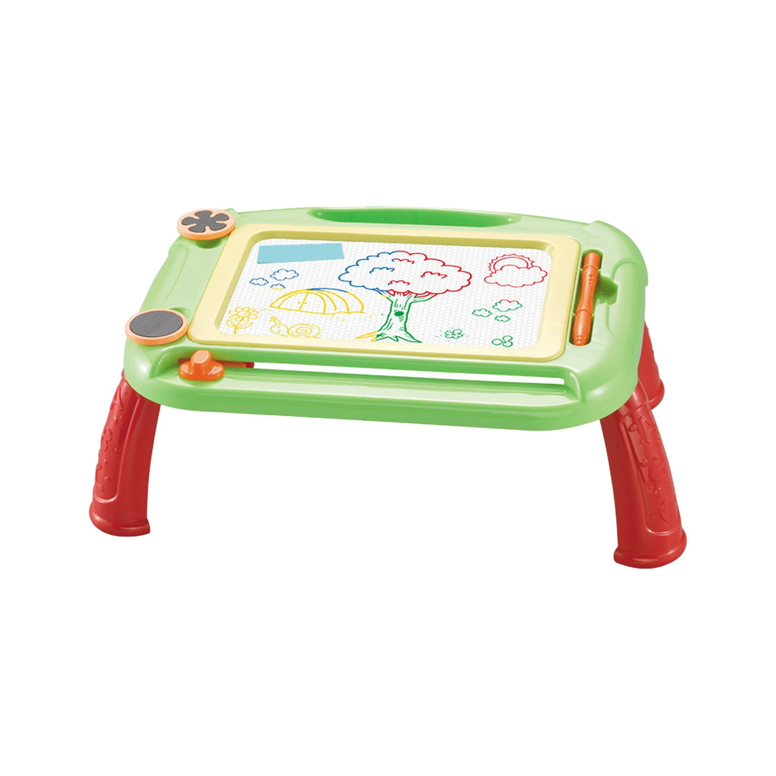 BAELLERT Kids Magnetic Drawing Board with 4 Detectable Legs Writing ...