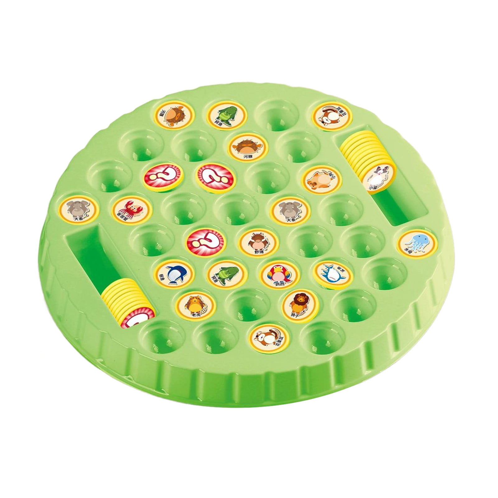 BAELLERT Kids Memory Flip Chess Game 2 Players Animal Vehicle Fruit ...