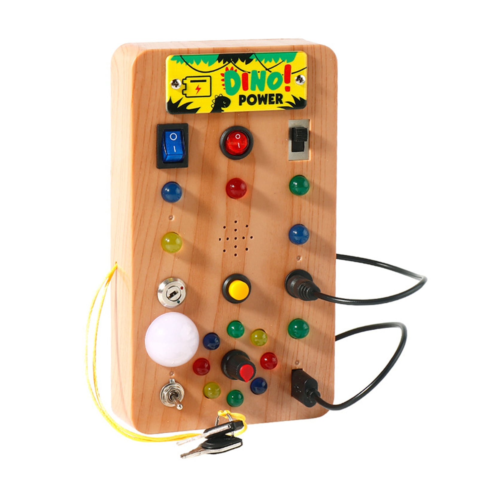 BAELLERT LED Light Switch Busy Board Toddler Light-up Switch Control ...
