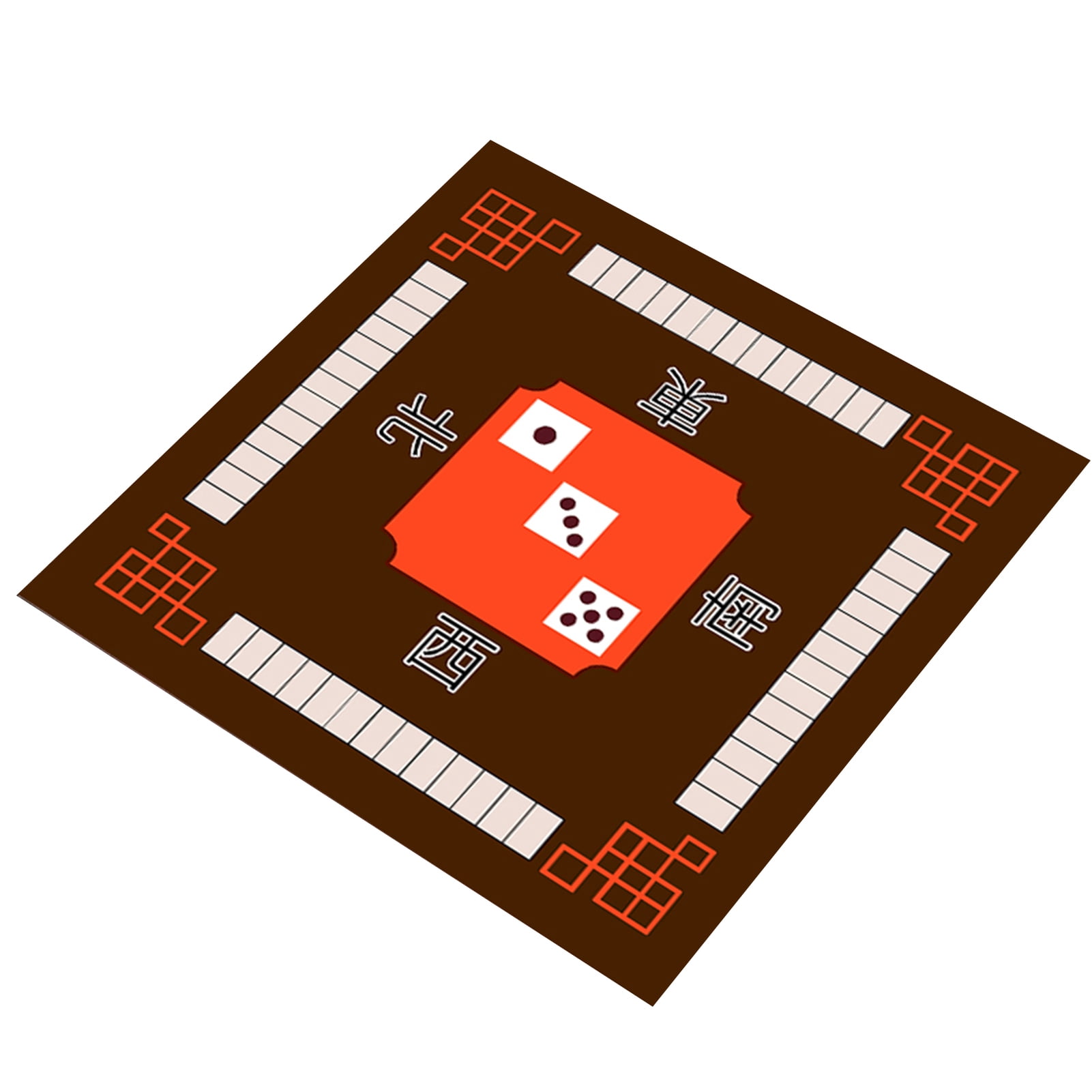 BAELLERT Mahjong Table Mat Poker Domino Mahjong Tile Card Board Game ...