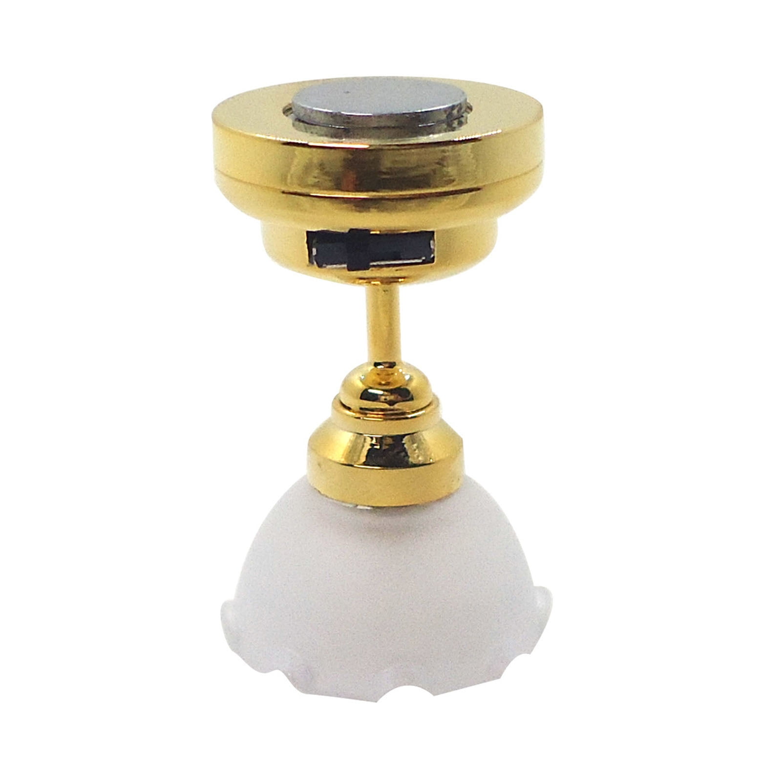 BAELLERT Mini Lights 1:12 Scale LED Ceiling Lights with Switch Metal ...