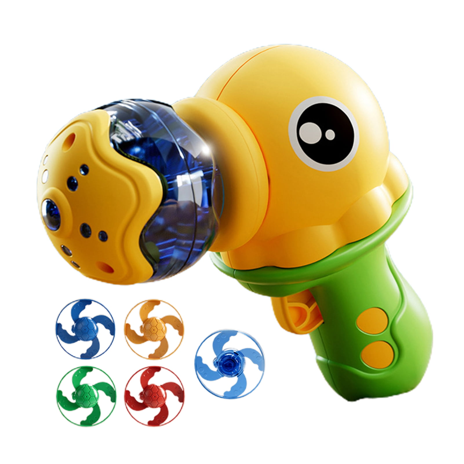 BAELLERT Octopus Flying Disc Top Launcher LED Light-Up Outdoor Garden ...