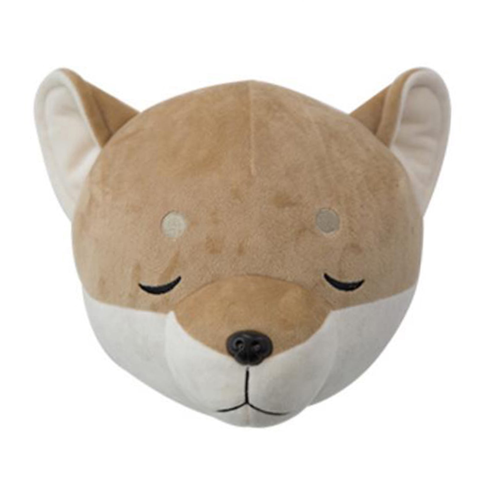 BAELLERT Plush Deer Head Wall Mount 3D Animal Head for Wall Hanging ...