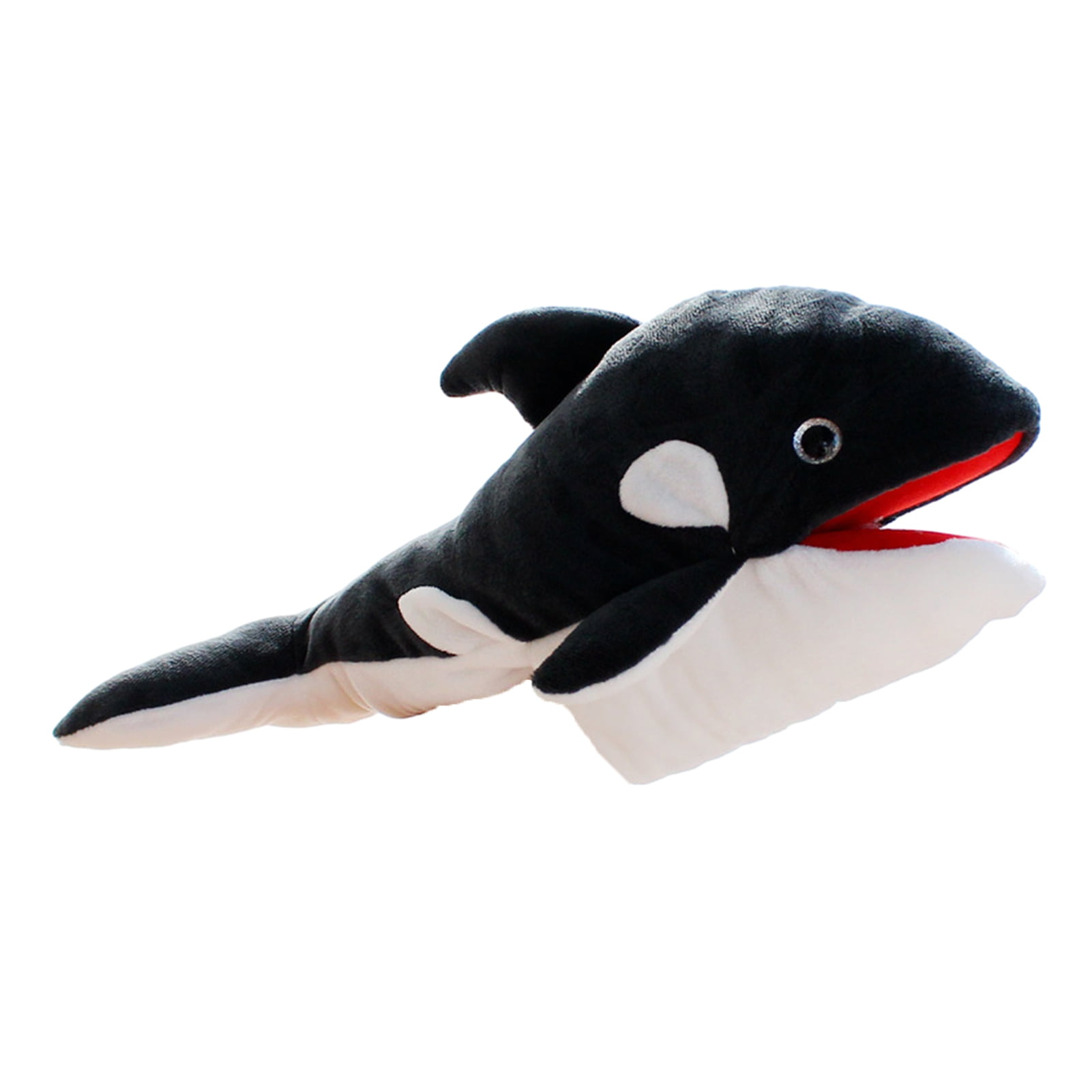 BAELLERT Plush Sea Animal Hand Puppet Movable Mouth Shark Whale Turtle ...
