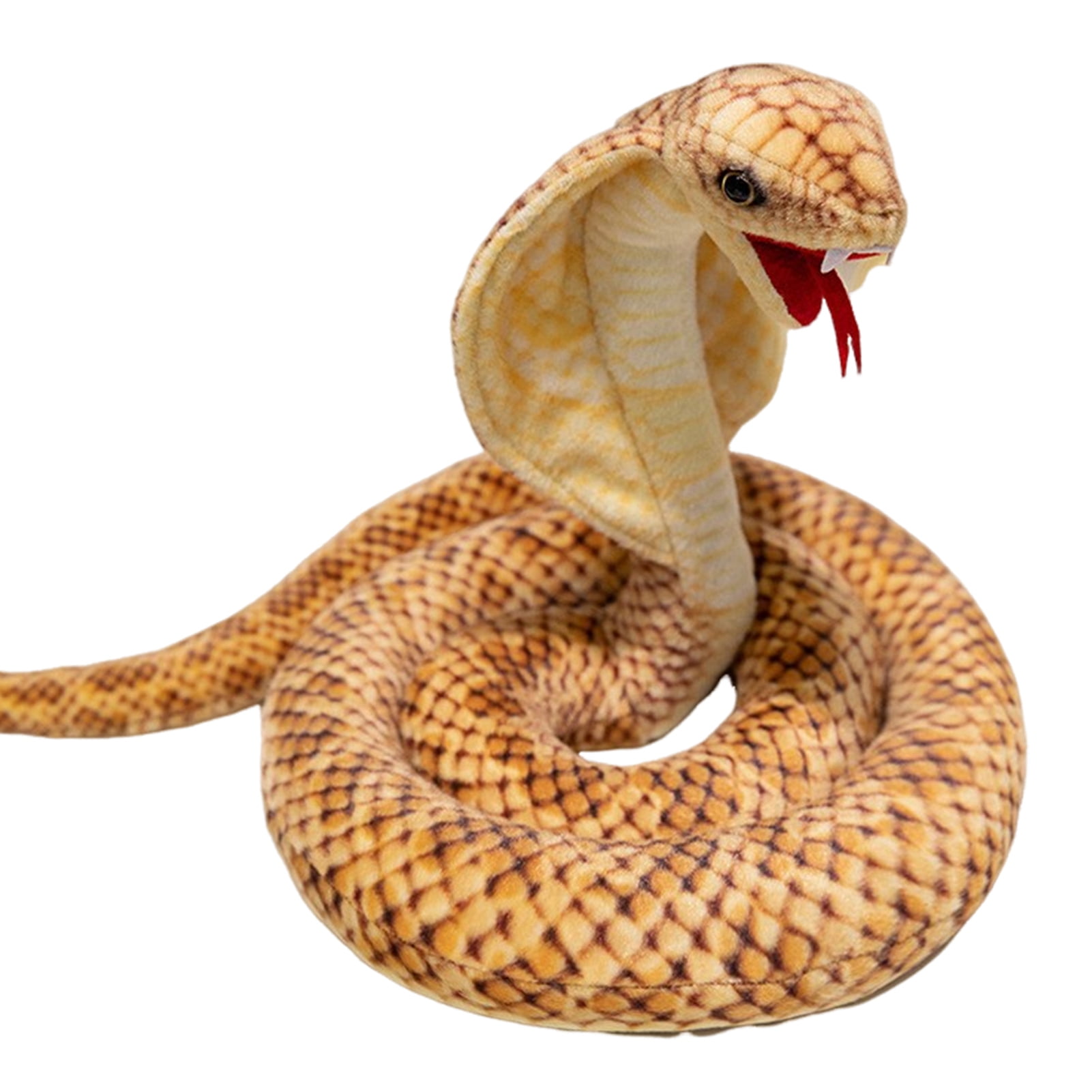 BAELLERT Plush Snake Doll Toy Realistic Stuffed Snake Figure Soft Snake ...