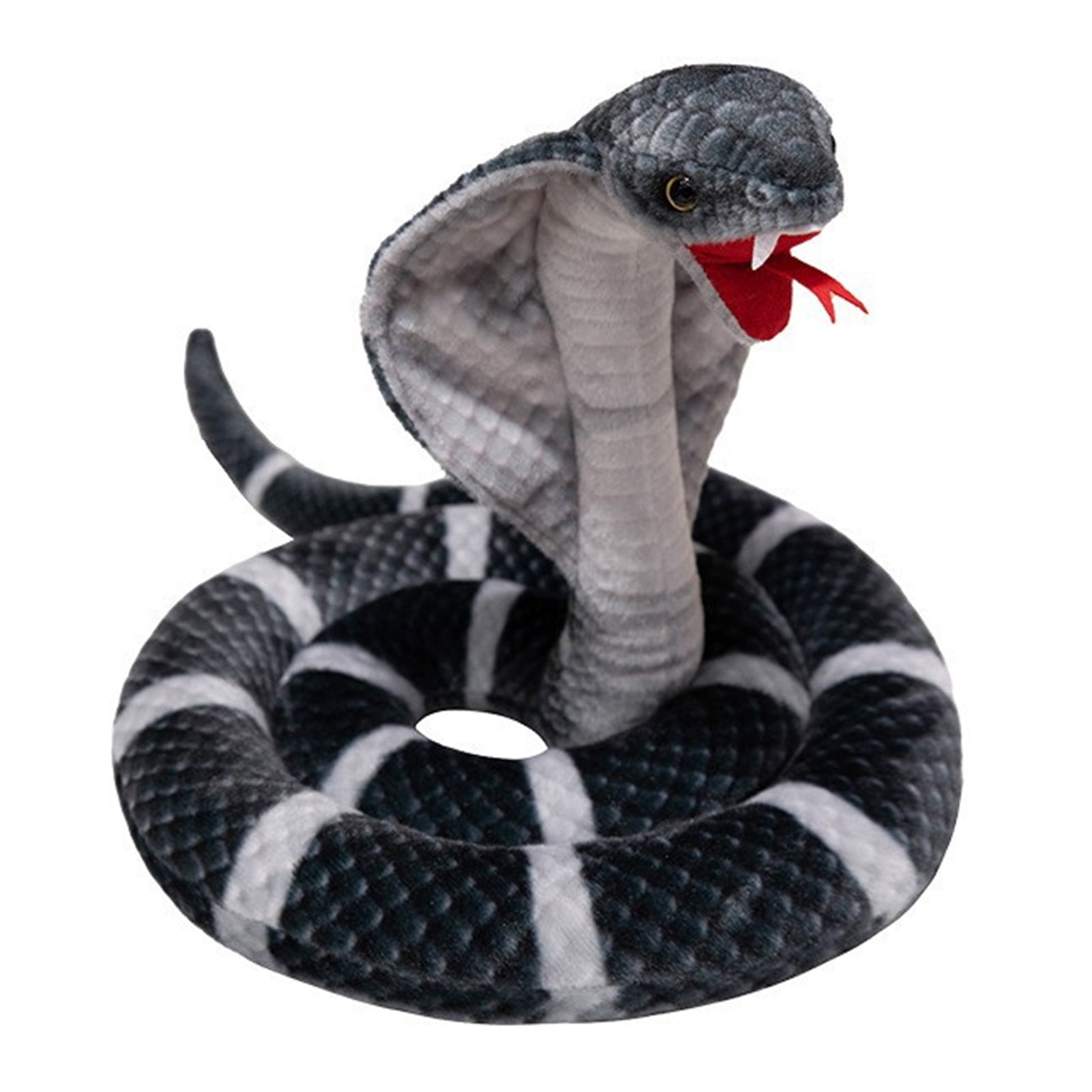 BAELLERT Plush Snake Doll Toy Realistic Stuffed Snake Figure Soft Snake ...