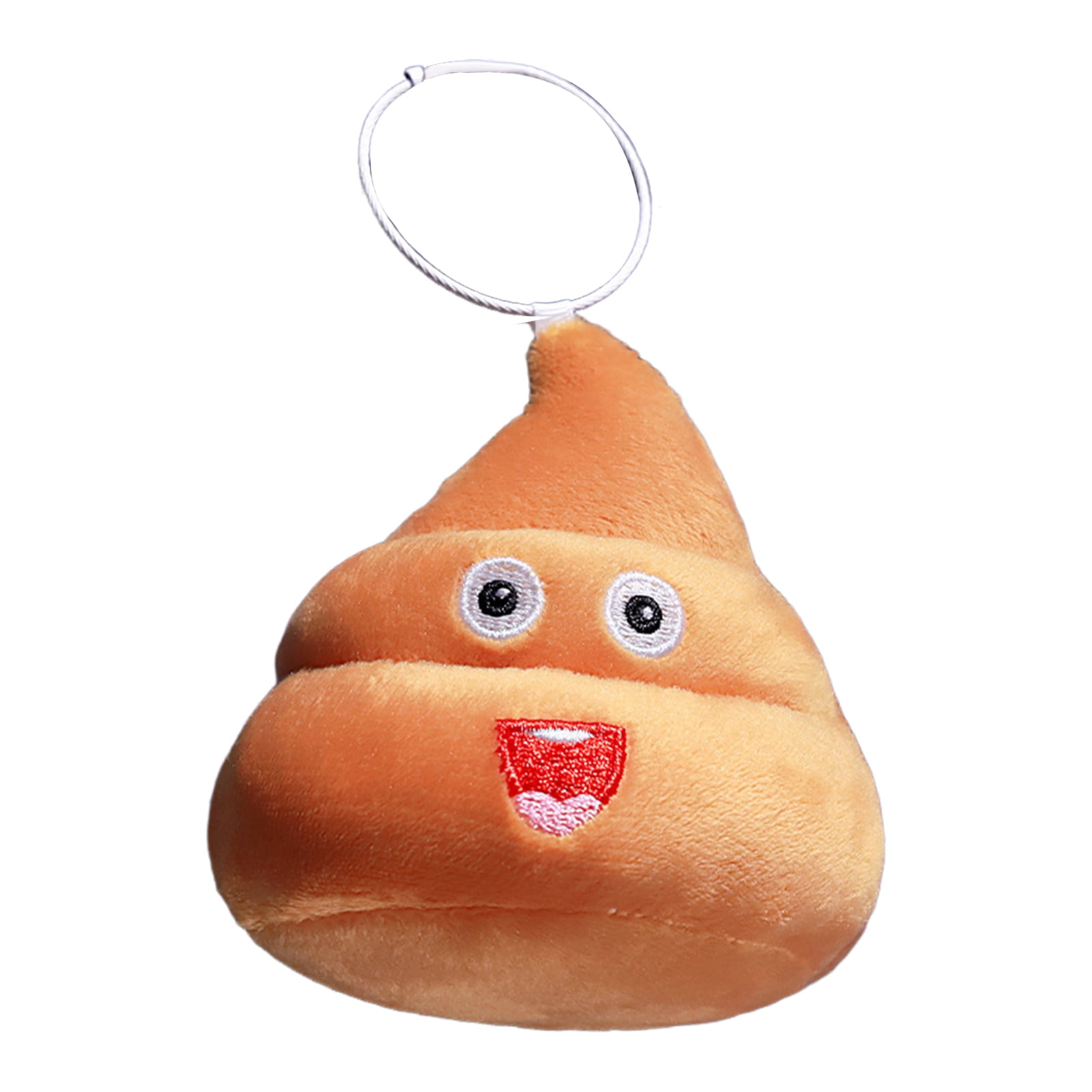 BAELLERT Poop Plush Keychain Cute Emoticon Poop Toy Cartoon Funny ...