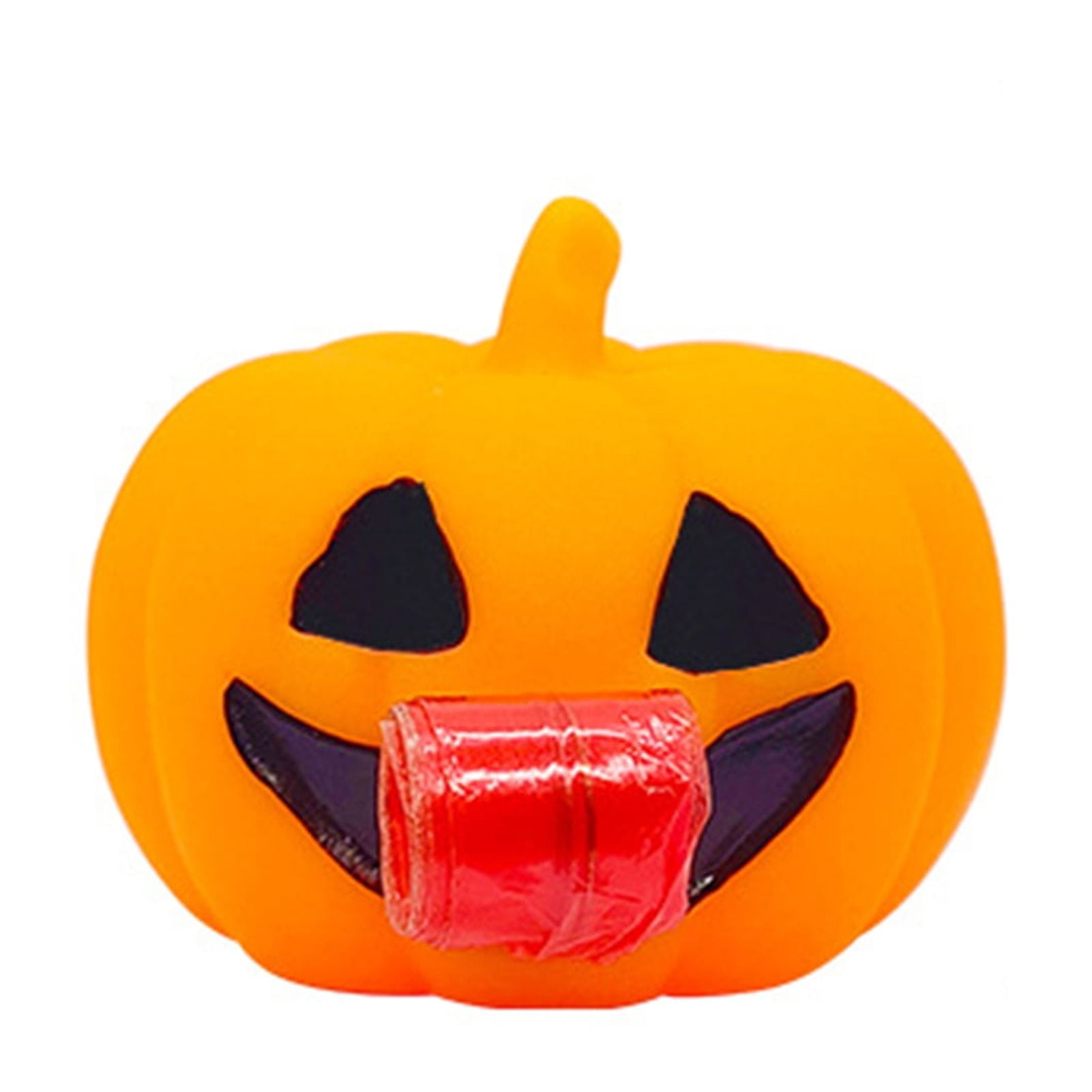 BAELLERT Popping Eye Pumpkin Squeeze Toy Halloween Sticking Tongue Out ...