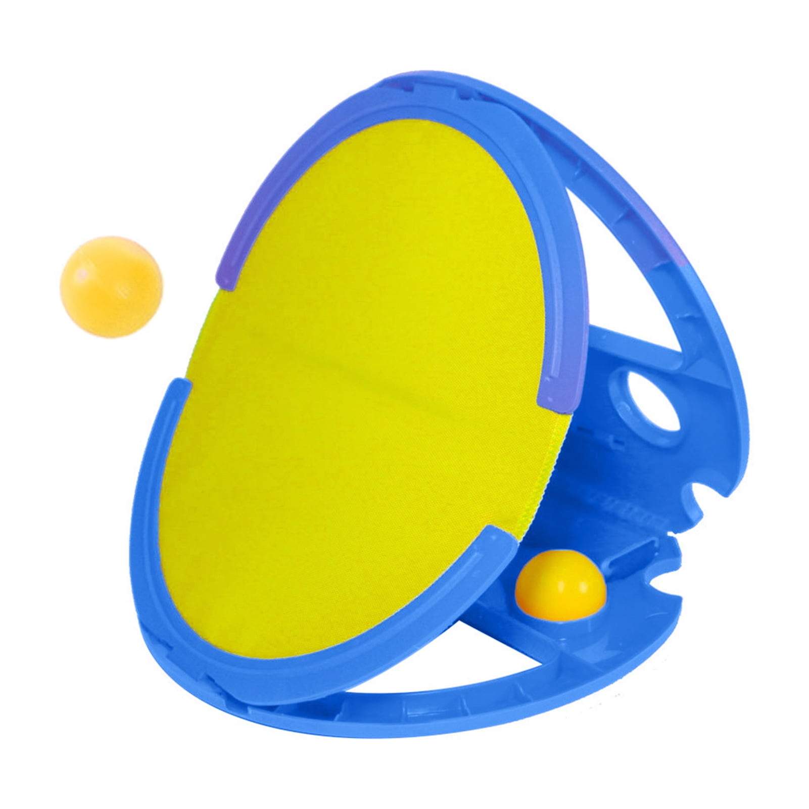 BAELLERT Racket Pocket Catch Game with 2 Balls Toss And Catch Ball Game ...