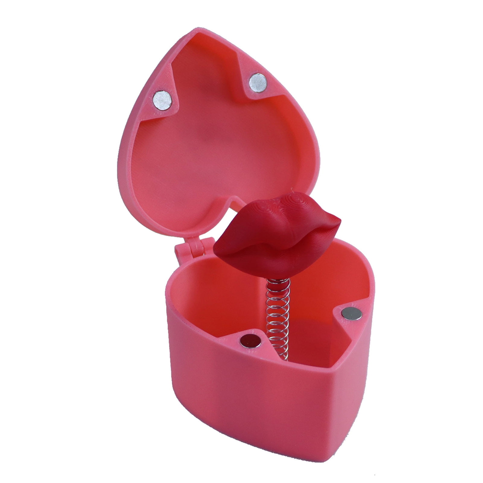 BAELLERT Red Roses And Red Love Heart Surprise Gift 3D Printed Roses ...