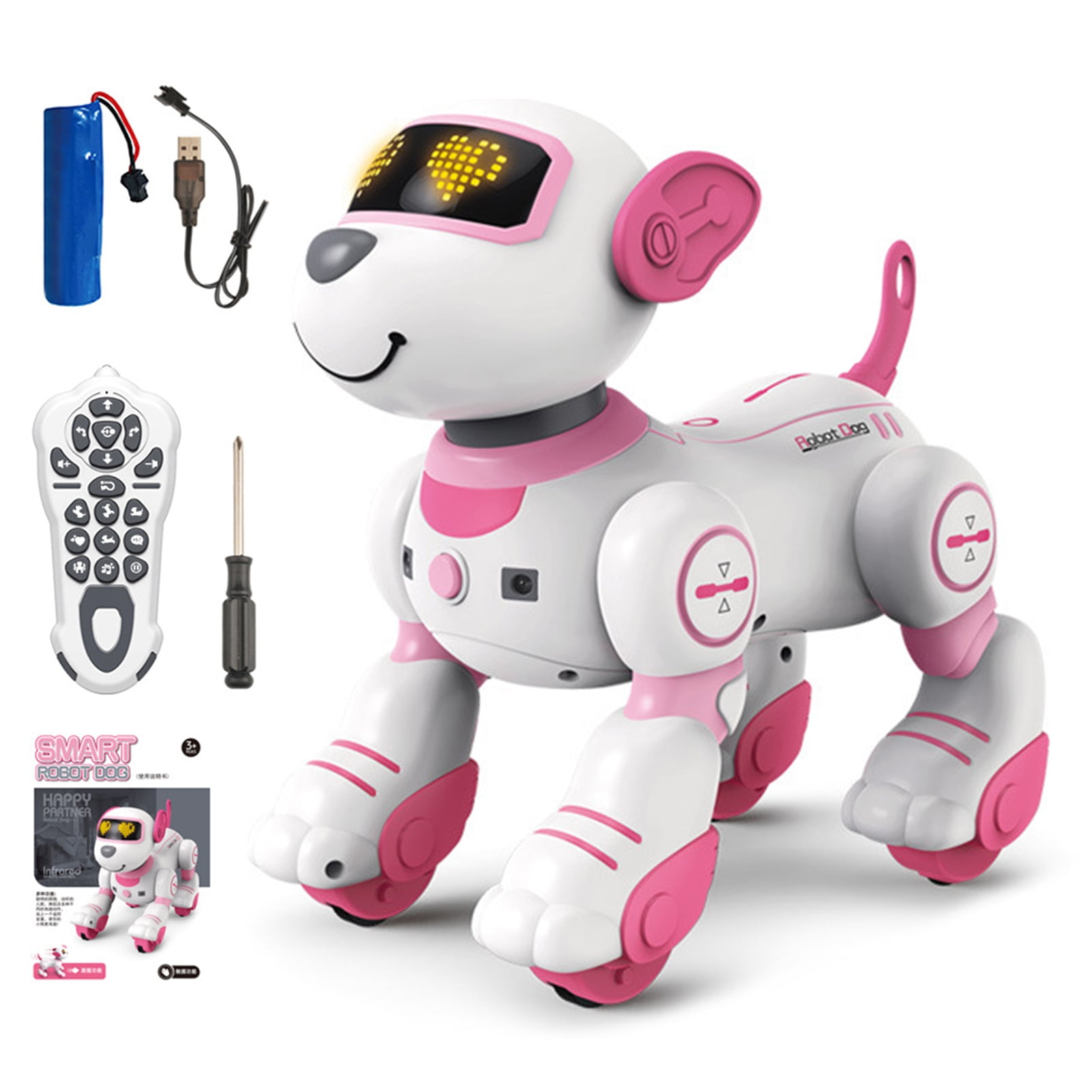 BAELLERT Remote Control Robot Dog Programming Touch-Sensing Interactive ...