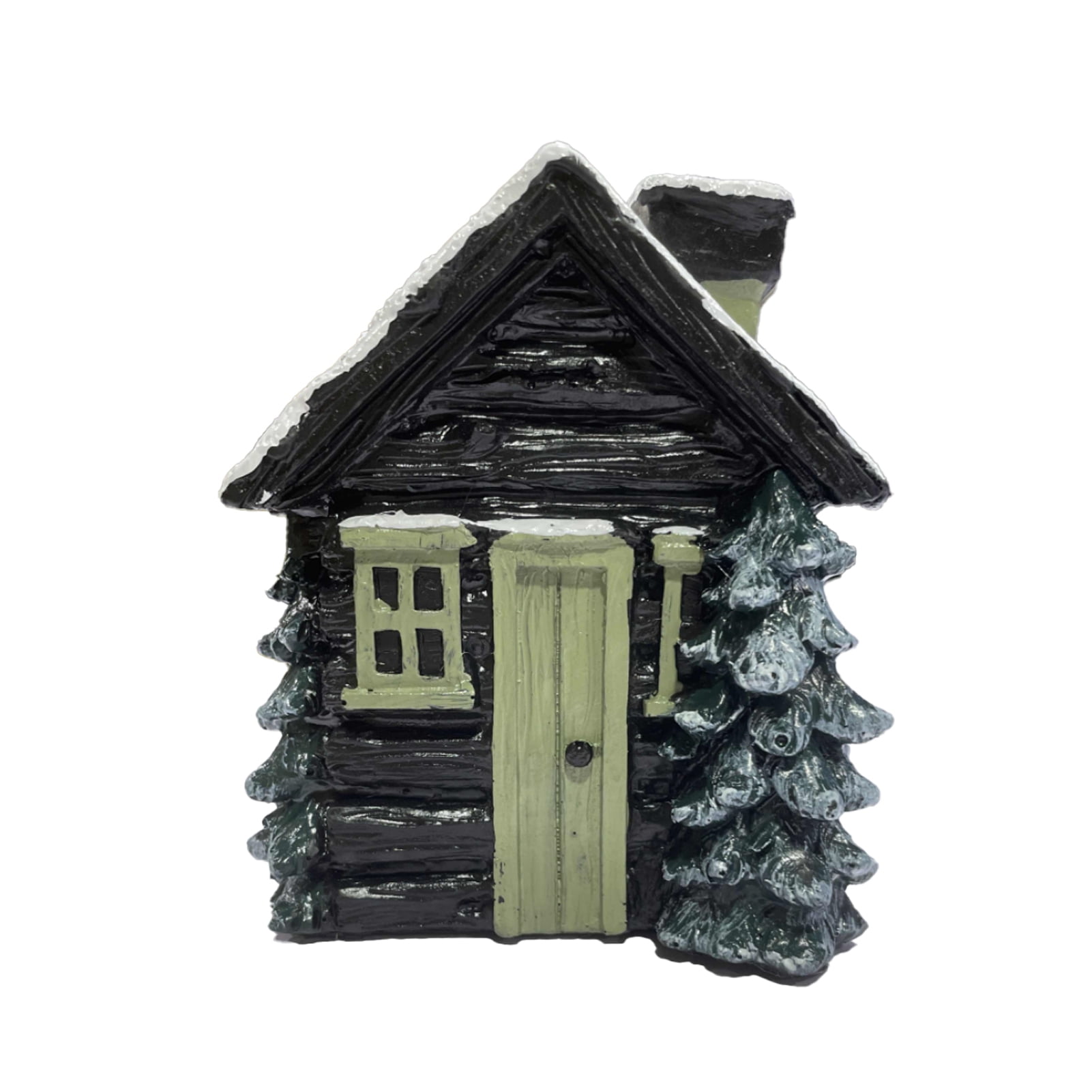 BAELLERT Resin Cabin Snowy Winter Incense Cone Burner 2024 Christmas ...