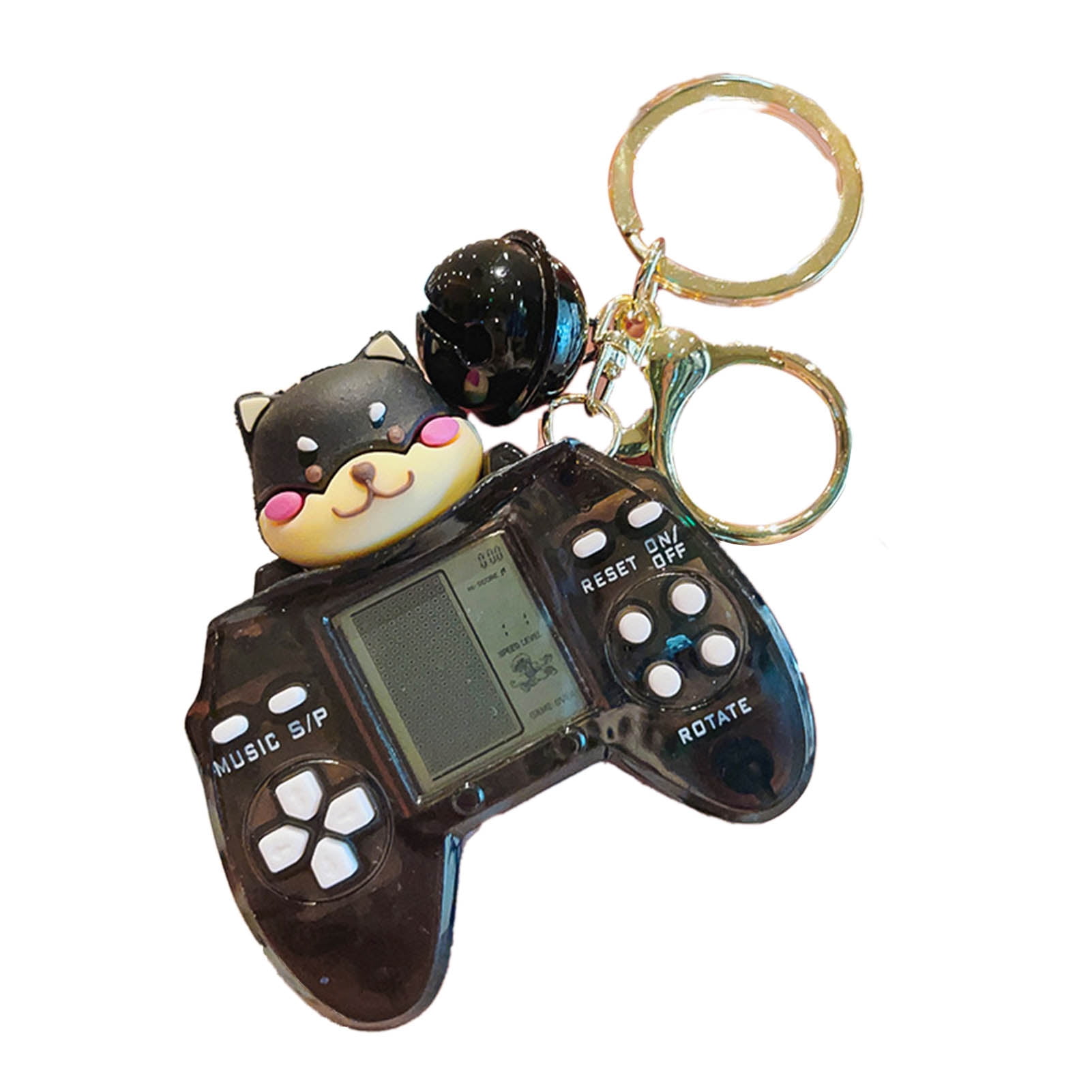 BAELLERT Retro Game Keychain Creative Cartoon Mini Game Machine Fun ...
