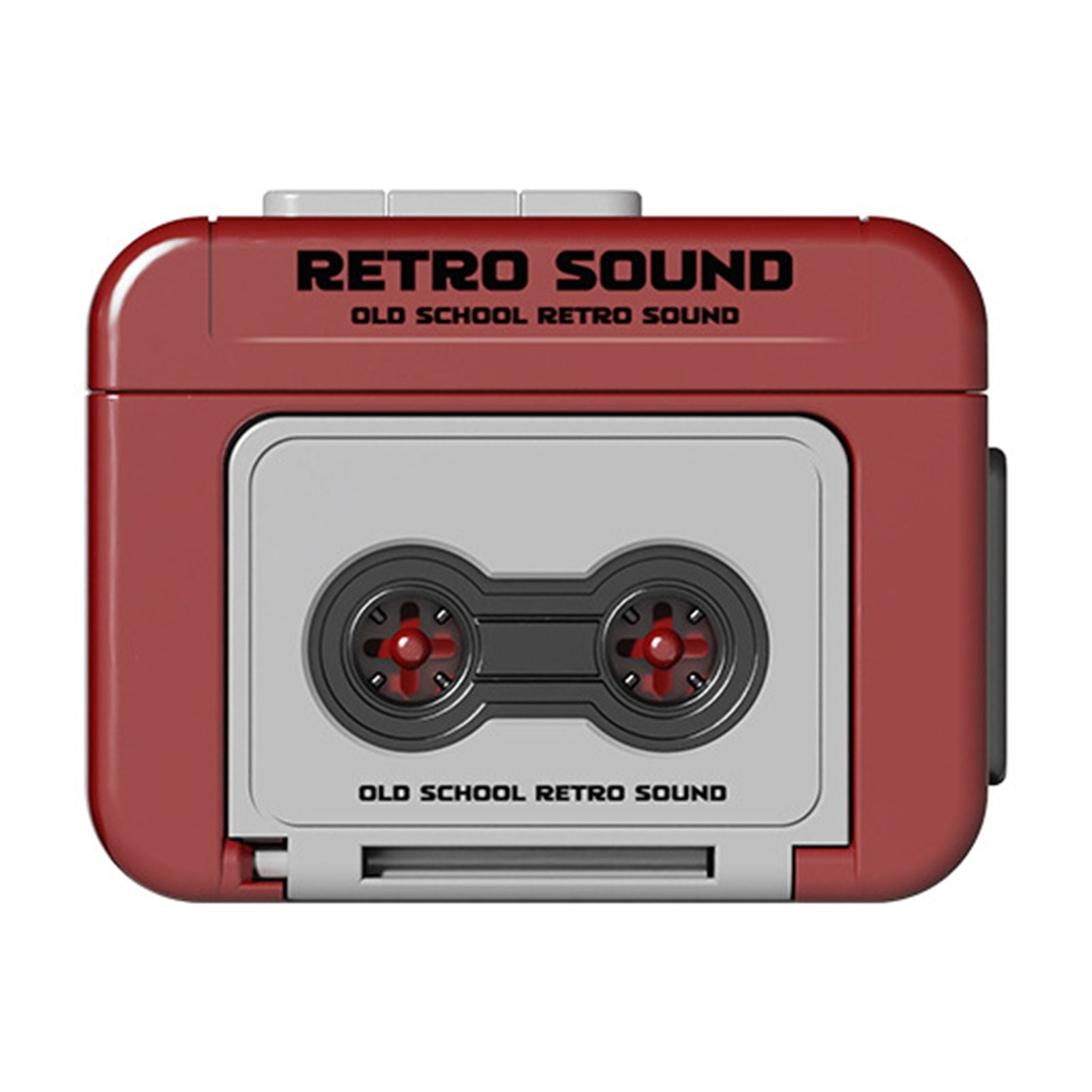 BAELLERT Retro Mini Recording Music Box Pendant Keychain Toy Double ...