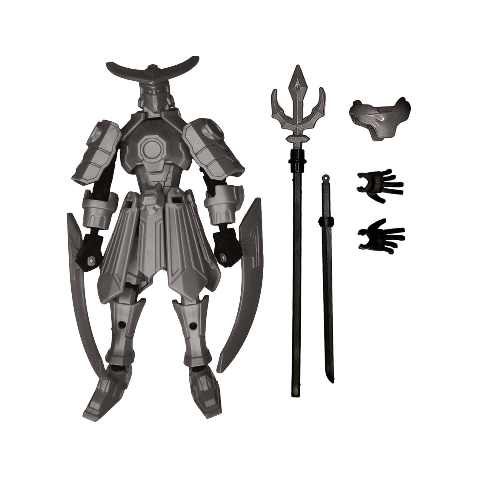 BAELLERT Robot Action Figure with Accessories Movable Joints 3D Printed ...