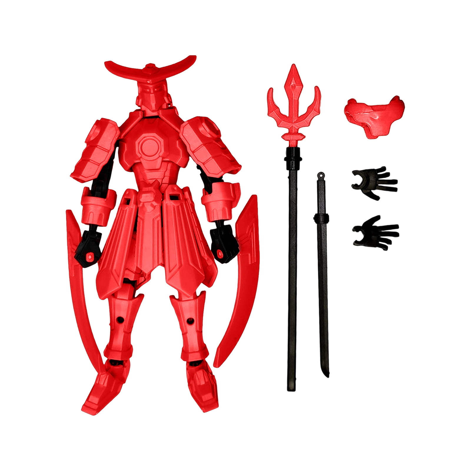 BAELLERT Robot Action Figure with Accessories Movable Joints 3D Printed ...