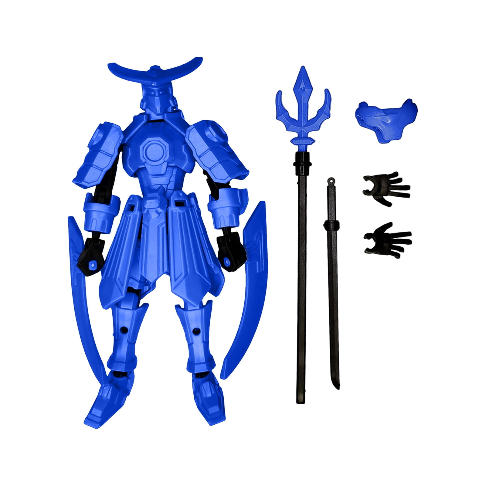 BAELLERT Robot Action Figure with Accessories Movable Joints 3D Printed ...