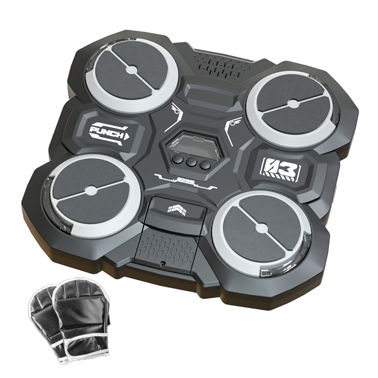 BAELLERT Smart Music Boxing Target with Boxing Gloves with Dynamic ...