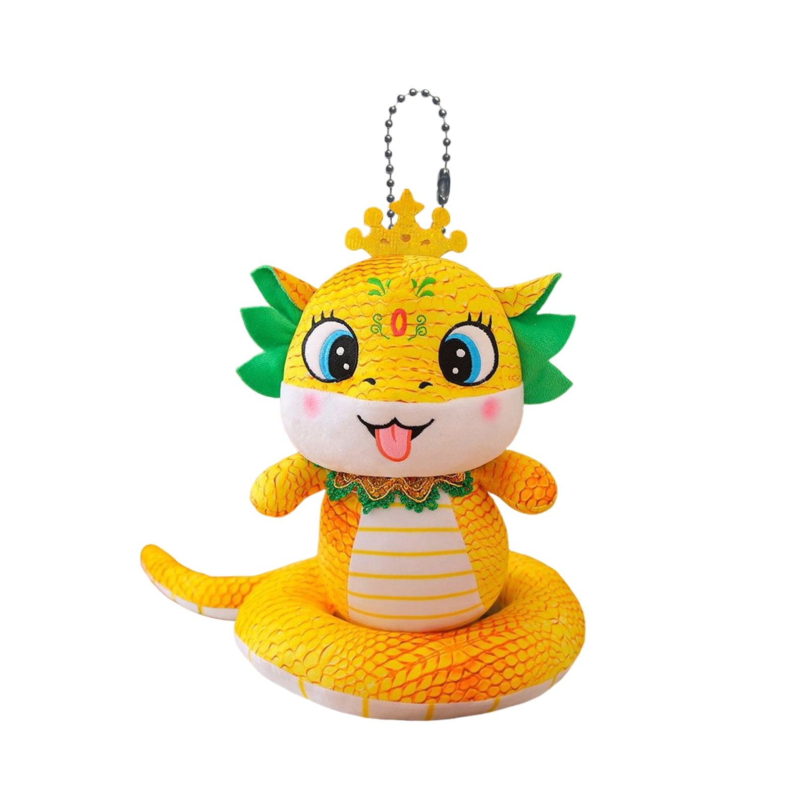 BAELLERT Snake Doll Plush Toy Cute Zodiac Snake Baby Doll Wealth Symbol ...