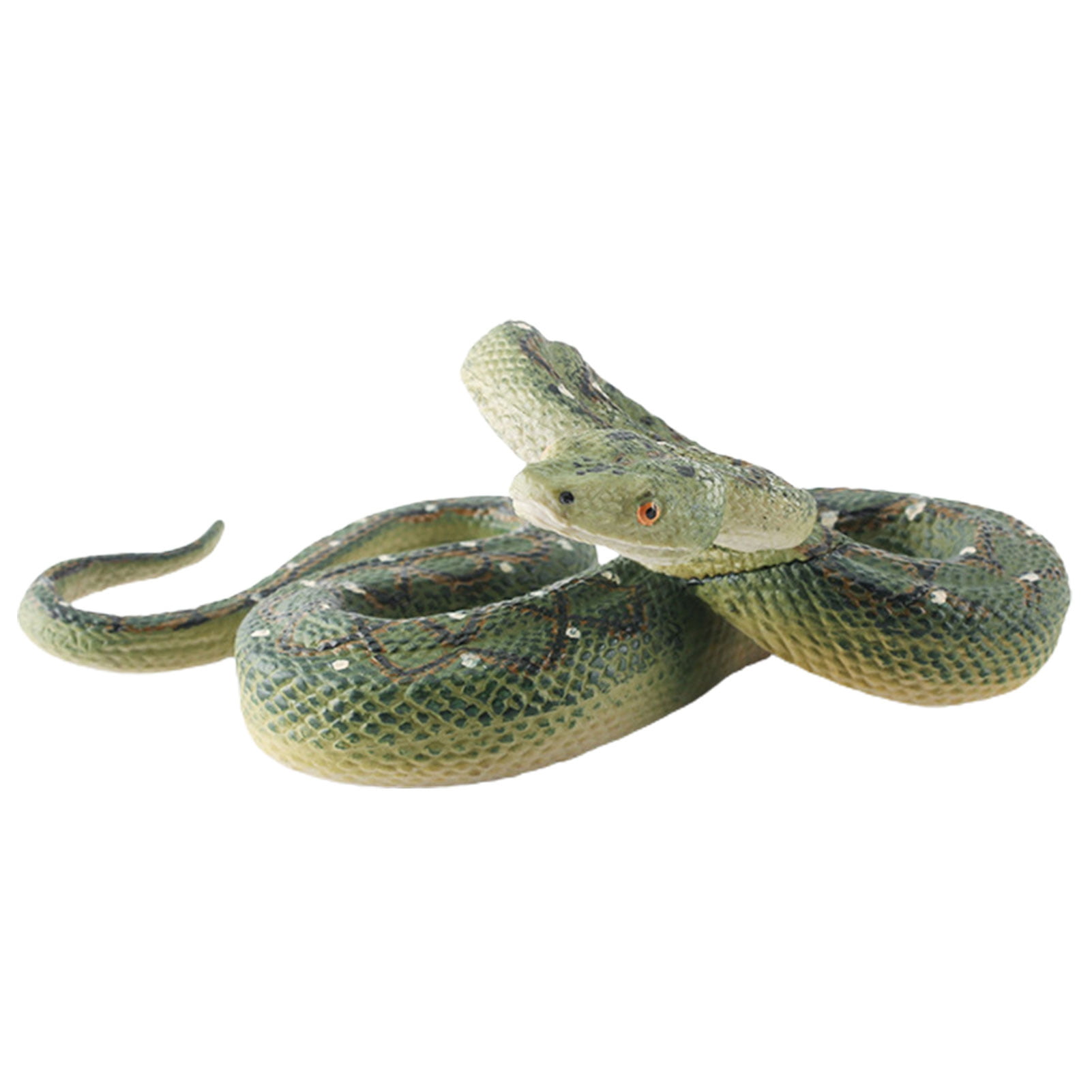 BAELLERT Snake Statue Model Simulated Various Styles Python Rattlesnake ...