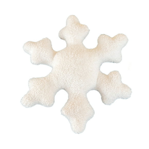 Red Snowflake Pillow