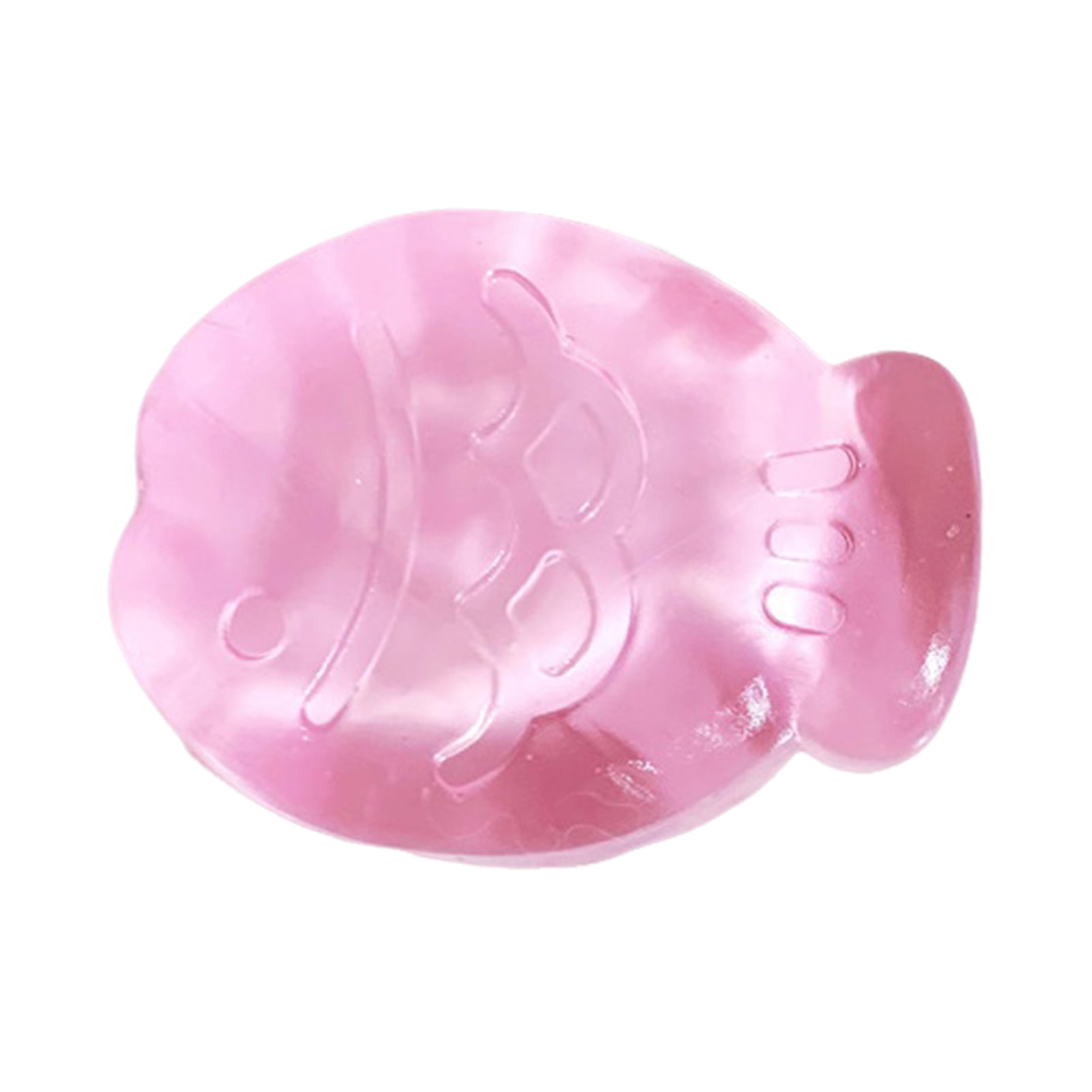 BAELLERT Transparent Fish Squeeze Toy Stress Relief Glitter Sea Bream ...