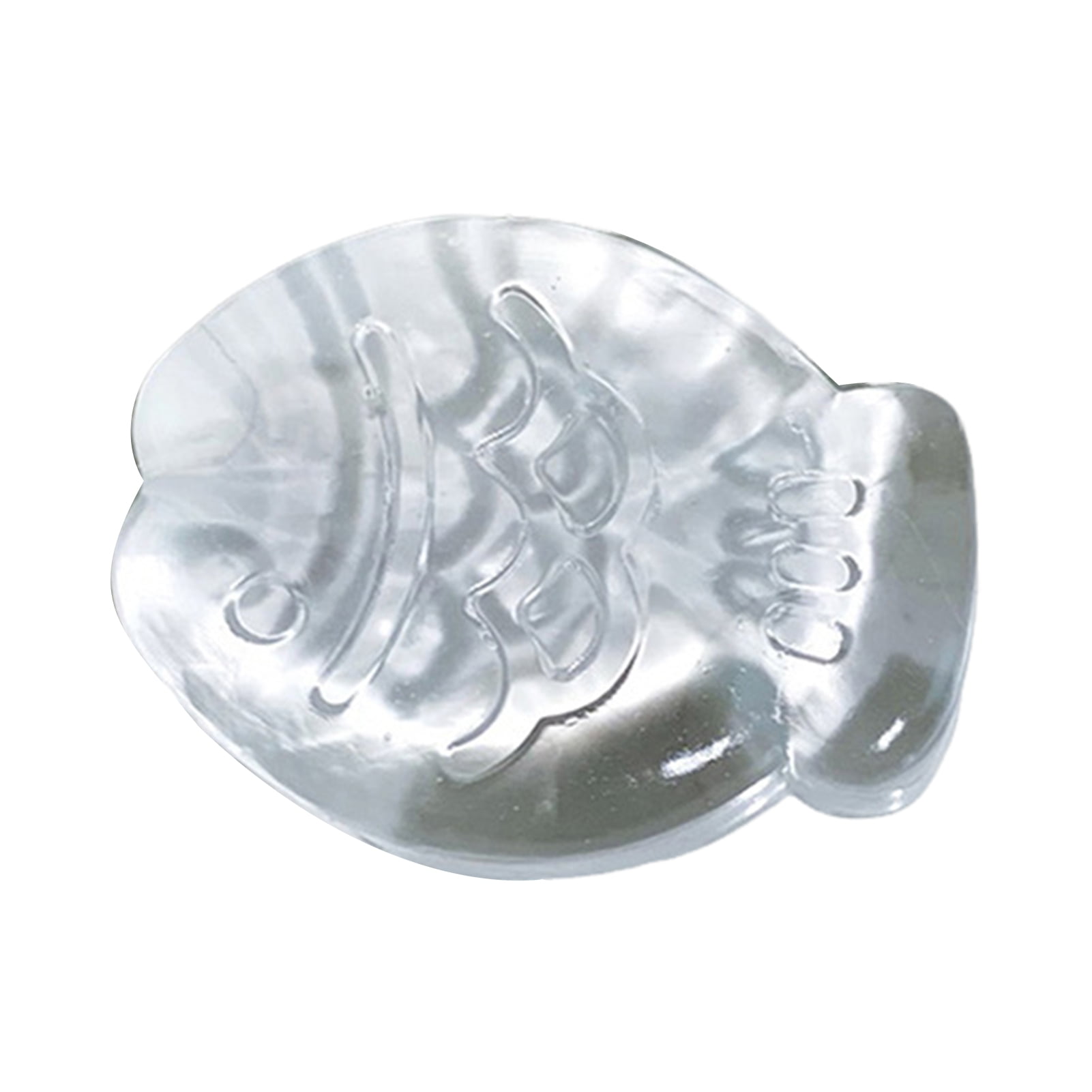 BAELLERT Transparent Fish Squeeze Toy Stress Relief Glitter Sea Bream ...