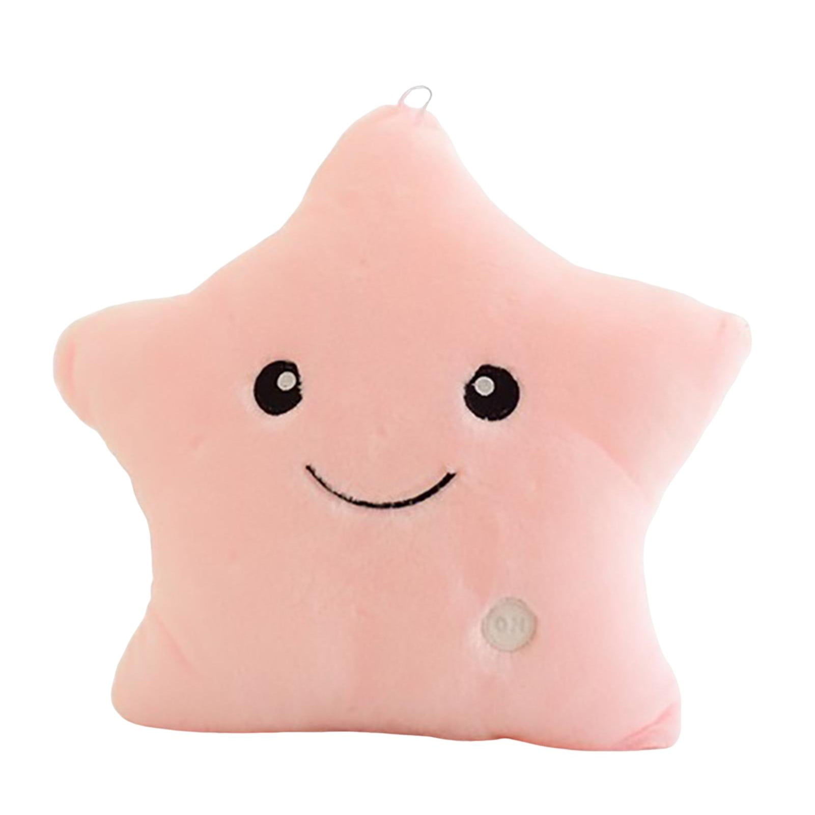 BAELLERT Twinkle Star Pillow Stuffed Star LED Light Up Cushion Glowing ...