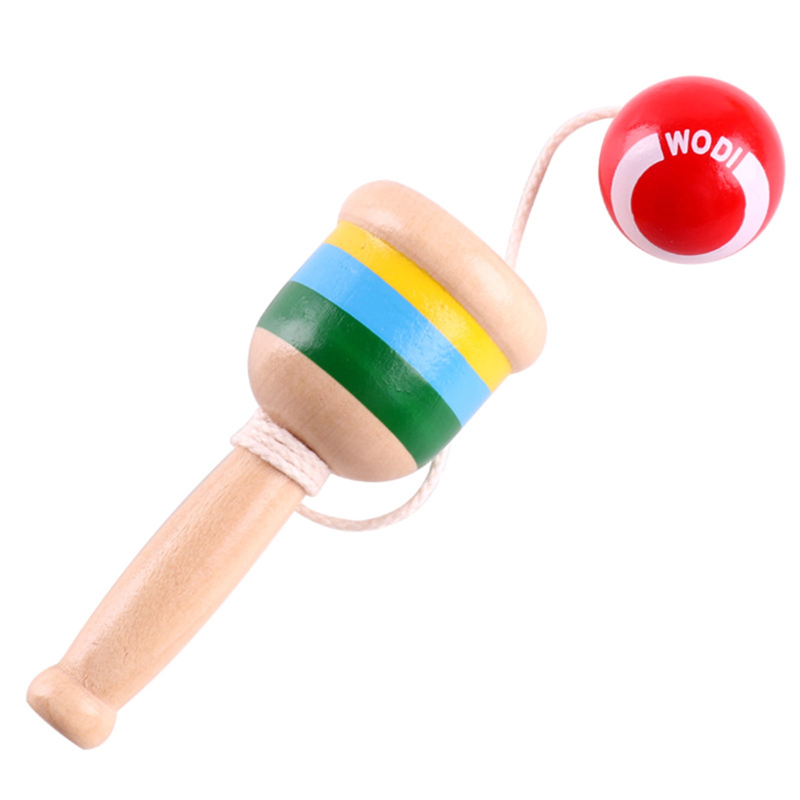 BAELLERT Wooden Ball Catch Game Set Kids Catch Toy Cup Hand-Eye ...