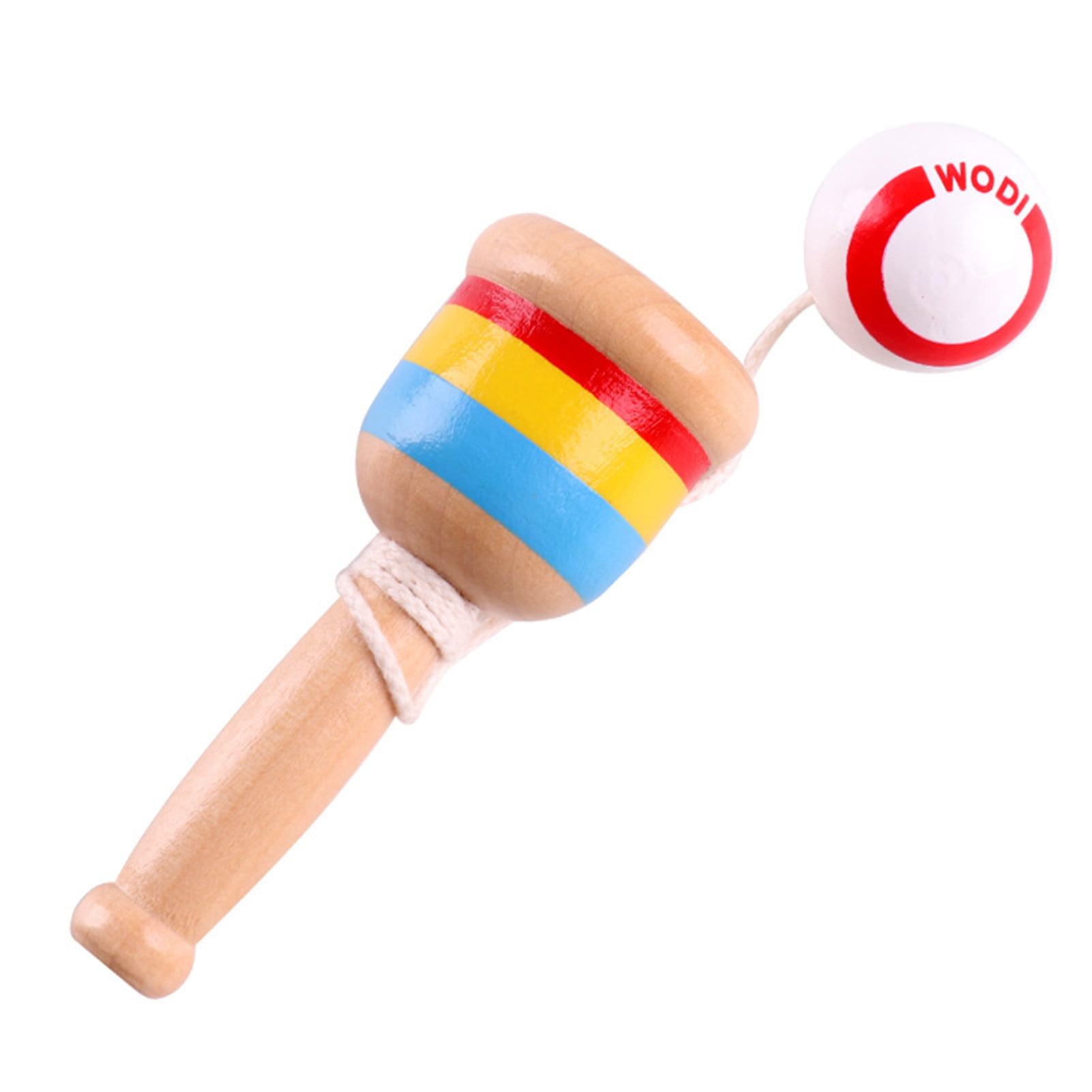 BAELLERT Wooden Ball Catch Game Set Kids Catch Toy Cup Hand-Eye ...