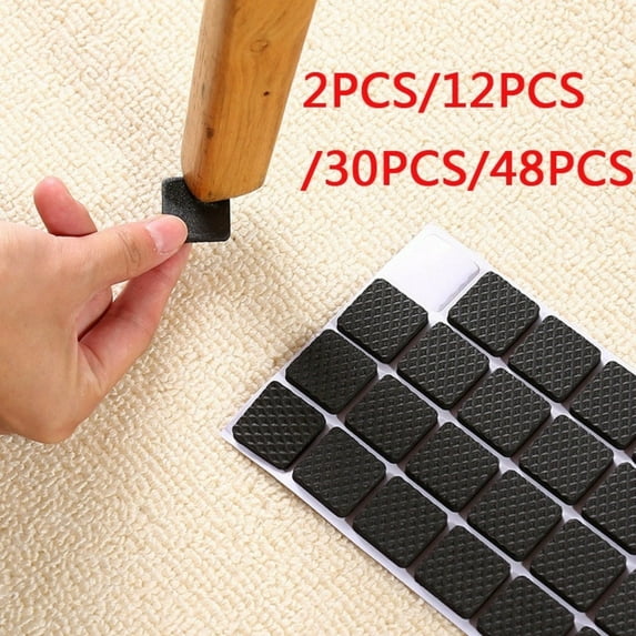 BAETEUY 2/12/30/48Pcs Thick Skid Protection Pad Chair Stool Furniture ...