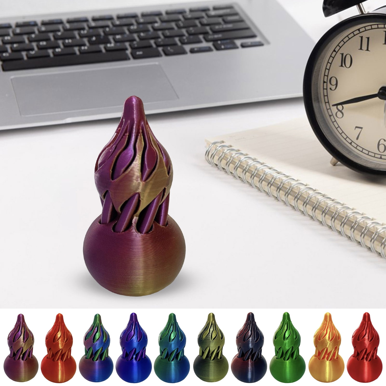 BAETEUY 3D Printed Spiral Gourd Toy, Impossible Passthrough, Spiral ...
